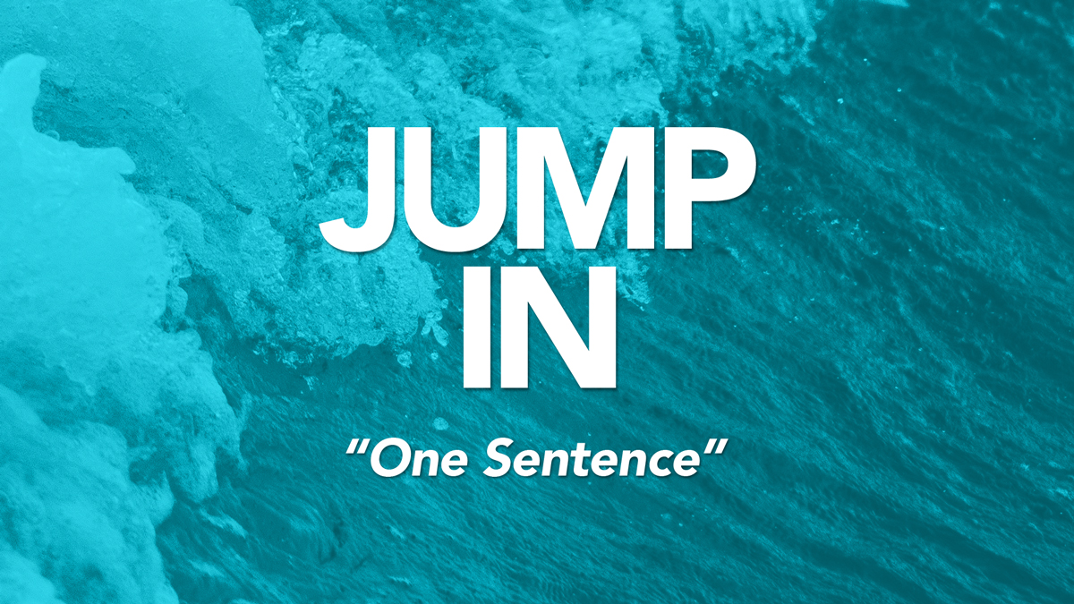 Jump In One Sentence Readings Grace Church Jump In One Sentence Readings Grace Church
